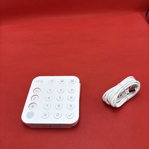 Ring Alarm Keypad (2nd Gen) Model 5AT2S7 Z-Wave Plus w/ Power Cord Only ...
