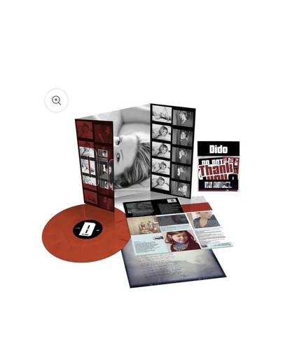 Pre-Order - Dido No Angel Signed Red Marble Vinyl + Autograph + Sticker ...