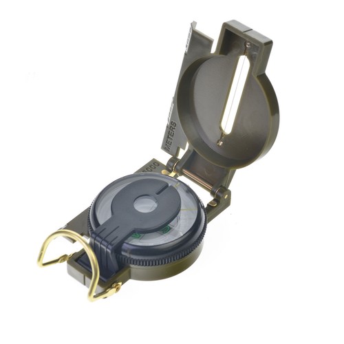 Portable Outdoor Military Army Hiking Camping Len Survival Lensatic ...