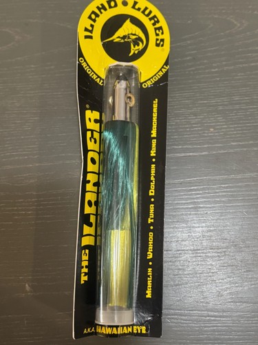 Ilander Lure Green and charteuse with chrome head | eBay