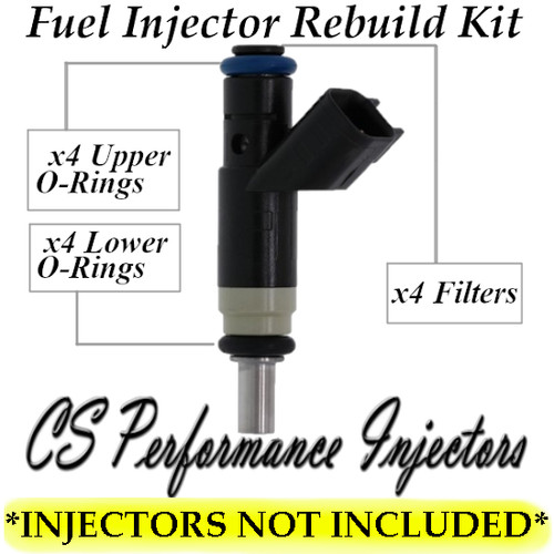 Fuel Injectors Rebuild Repair Kit fits 04891577AC for 07-17 Jeep Dodge ...