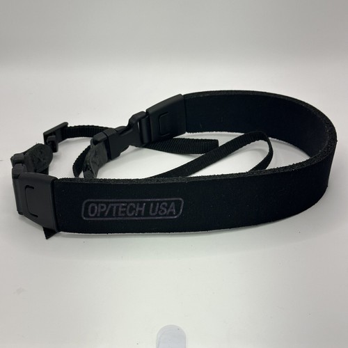 Op/Tech USA Fashion Strap 3/8" NEOPRENE Black Camera Optech Weight ...