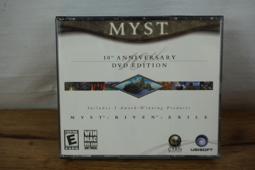 MYST 10th Anniversary DVD Edition Myst Riven Exile (Windows/Mac 2003) 3 ...