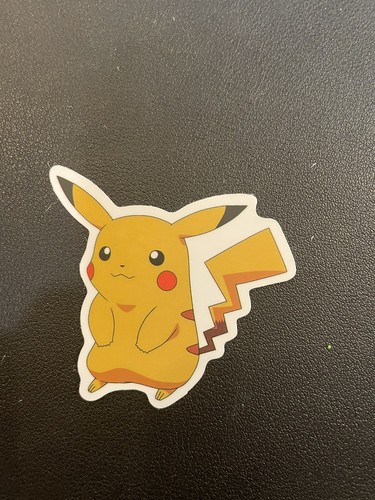 Pikachu Vinyl Sticker Car Decal Pokemon Car Bumper Laptop Sticker ...