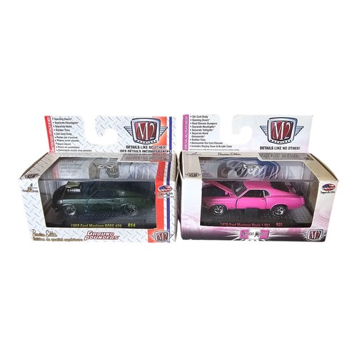 Two M2 Premium Edition 1969 1970 Detroit-Muscle R31 R31Ford Mustang ...