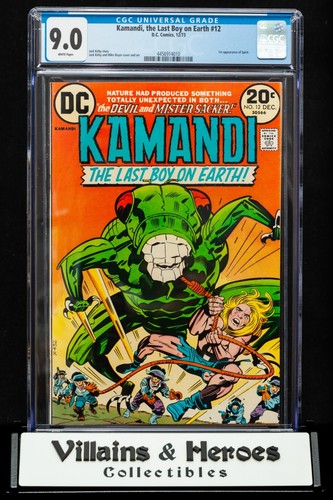 Kamandi, the Last Boy on Earth #12 ~ CGC 9.0 ~ 1st app of Spirit ~ D.C ...