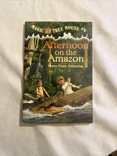 Magic Tree House: Afternoon on the Amazon 6 by Mary Pope Osborne (1995 ...