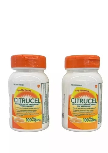 Citrucel Fiber Therapy for Occasional Constipation Relief 100, Pack Of ...