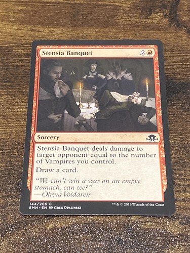 Stensia Banquet Eldritch Moon 144/205 MTG Magic The Gathering D5818* | eBay