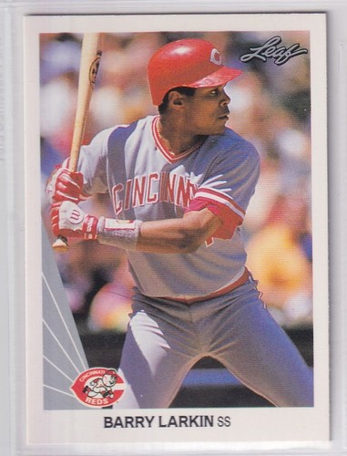 Barry Larkin 1990 Leaf #18 Reds |1018 | eBay