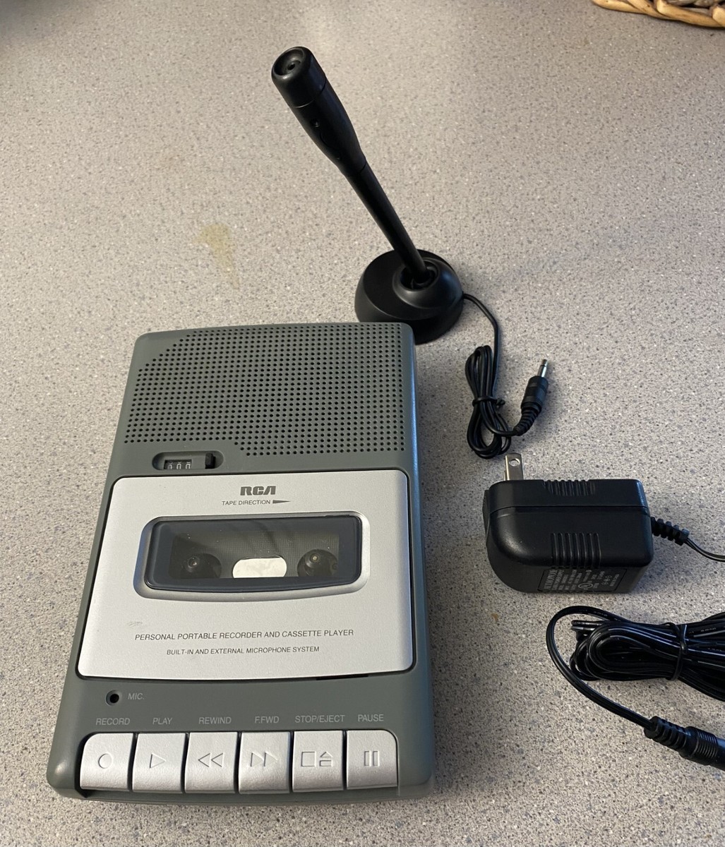 Cassette Voice Recorder RCA RP3503 Shoebox With Auto Level Control ...