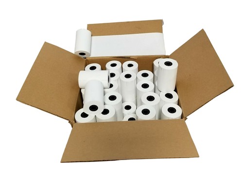 100 Roll of 3 1/8 x 119' Thermal Register Paper First Data FD100 FD200 ...