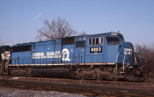 Original Slide: Norfolk Southern SD60M 6803 - ex Conrail | eBay
