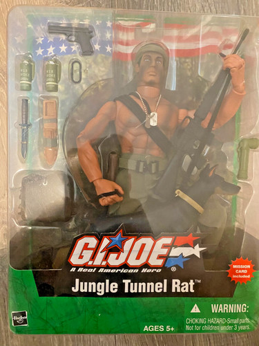 1/6 Jungle Tunnel Rat GI Joe Hasbro 81956 Action figure 12 inches NIB ...