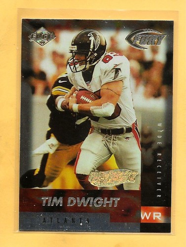 TIM DWIGHT - 1999 Collector's Edge Fury "Gold Ingot" - #39 - Falcons ...