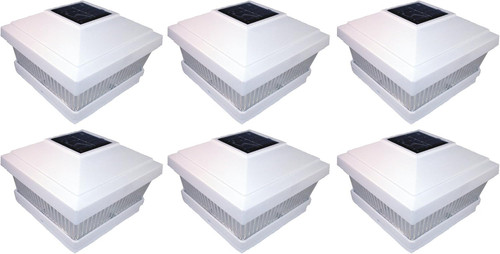 PL245 Plastic White Square Post Fence Mount, 6-Pack 7445024642653| eBay