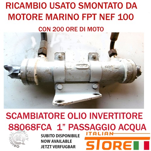 Engine Nef 100 Heat Exchanger Cooling Water Oil Inverter MOTA 88068FCA ...