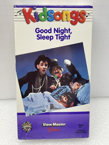 KIDSONGS SEALED VHS GOOD NIGHT SLEEP TIGHT MUSIC VIDEO STORIES VIEW ...