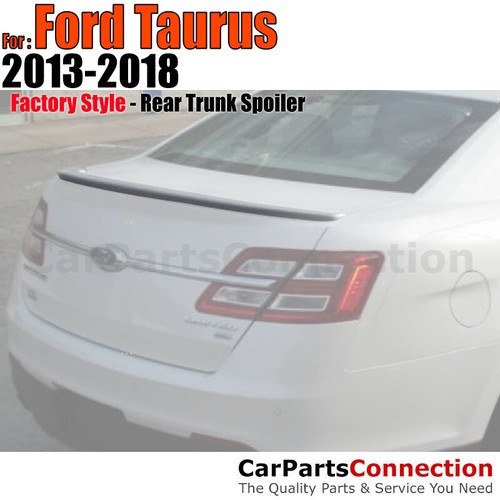 Painted ABS Rear Trunk Spoiler For 13-18 Ford Taurus Flush Mount YZ ...