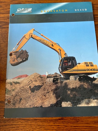 Case 9040B Excavator Brochure FCCA24 | eBay