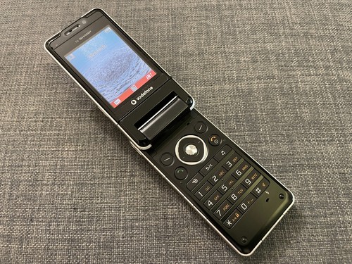 Used Rare SHARP Vodafone 903SH Black SX833 FW Unlocked 3G Flip Cell Phone Mobile | eBay