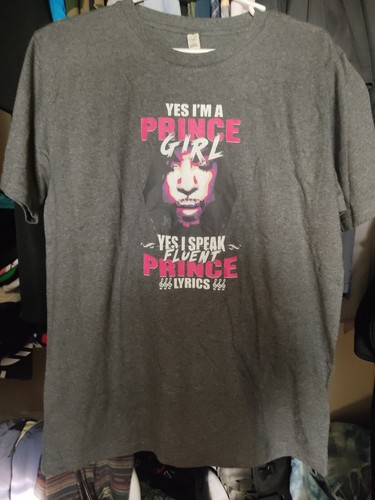 Prince and the revolution tafkap purple rain lyrics statement tee shirt ...