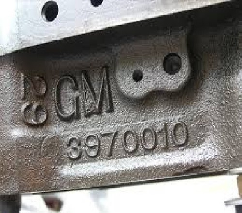 350 bloc 4 bolt gm code 3970010 | eBay