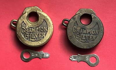 Champion 6 Lever Padlock for sale | eBay