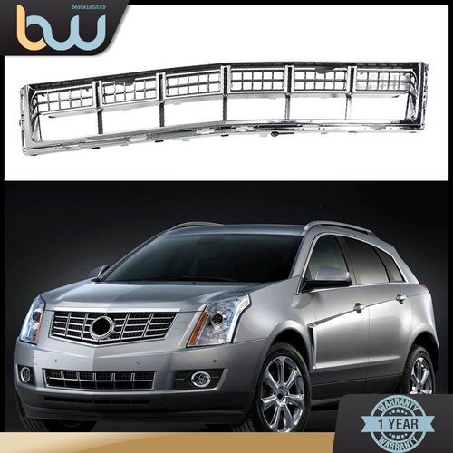 Front Lower Mesh Chrome Grill For 2013/2014/2015/2016 Cadillac SRX 3.6L ...