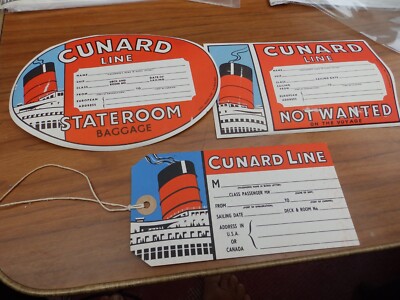 Cunard Label for sale | eBay