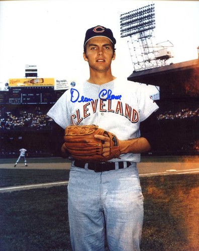 Dean Chance (D.) w/ Cleveland Indians -signed 8x10 photo CY YOUNG ...