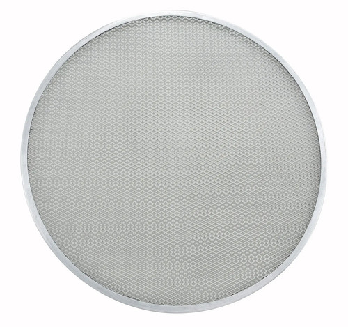 Winco APZS-20 20" Round Seamless Aluminum Pizza Screen | eBay