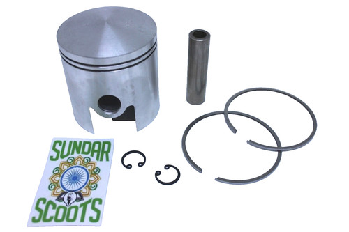 200cc 66 mm SCOOTERING WORLD PISTON LAMBRETTA GP, LI & SX 1.5mm RINGS ...