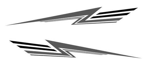 vehicle stripe sticker decal pinstripe for motorhome, boat truck, van ...