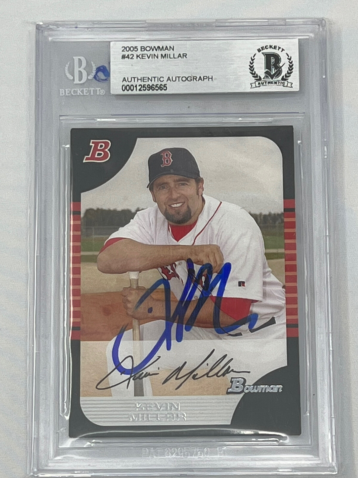 Kevin Millar Autographed Memorabilia | Signed Photo, Jersey ...