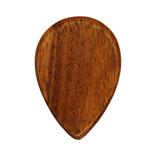 Teak Wood Guitar Pick - 1.5mm 358 Small Teardrop Shape Handmade Exotic ...