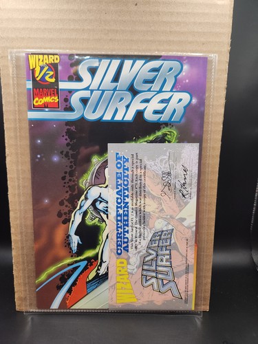 Silver Surfer 1/2 Wizard Marvel Exclusive Rare comes w COA combined ...