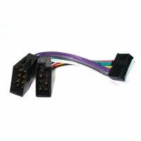 Radio cable del adaptador set din = ISO 10487 mercedes-benz w123 w124 ...