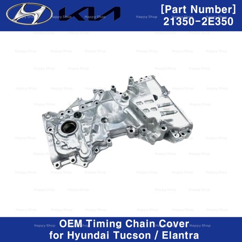 213502E350 Genuine OEM Timing Chain Cover for Hyundai Tucson Elantra ...