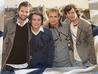 Take That Signed in Collectable Certified Original Music Autographs for ...