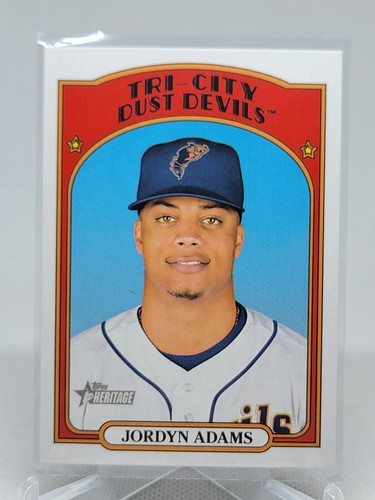 2021 Topps Heritage Minor League #20 Jordyn Adams E3B | eBay