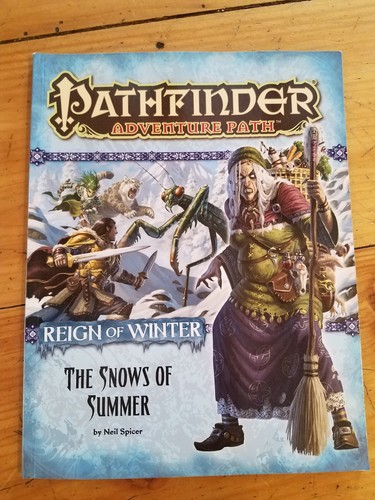 Pathfinder Adventure Path Reign of Winter The Snows of Summer ...