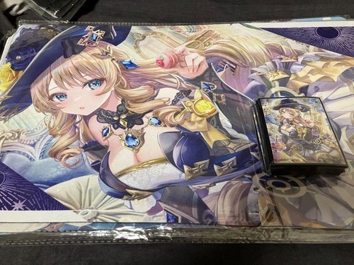 m3 Playmat Genshin Impact Navia Sleeve Midnight Blue Card Game TCG ...