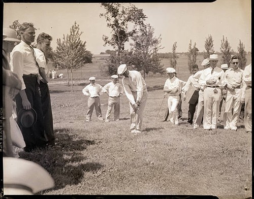 Ed Dudley Chipping Golf Ball 1933 Photo Ed Dudley, of Wilmington ...