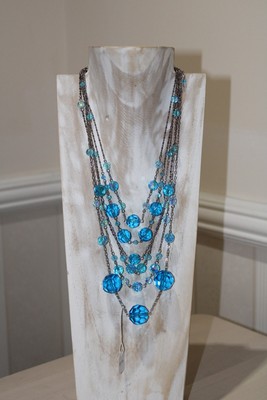 Suzie Blue Necklace for sale | eBay