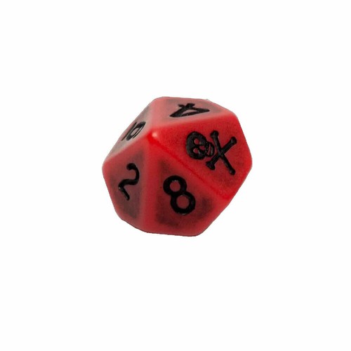 Blood & Plunder Blood (RED) D10 Dice Set New | eBay