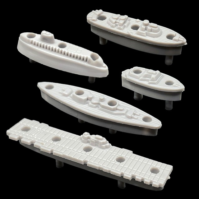 Battleship Game Ship Pieces