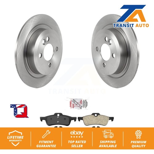 Rear Brake Rotors Ceramic Pad Kit For Mini Cooper With 280mm Diameter ...