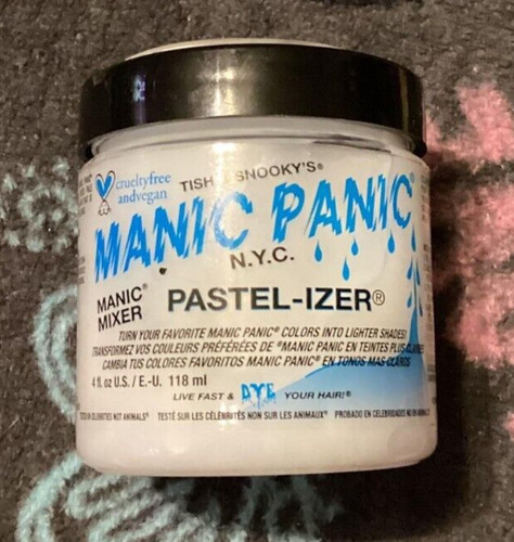 Manic Panic Vegan Manic Mixer/Pastel-izer™ Classic Cream 4 Oz Hair ...