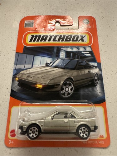 Matchbox 2024 MBX Toyota 67/100 Gold 1984 Toyota MR2 (Lights Down ...